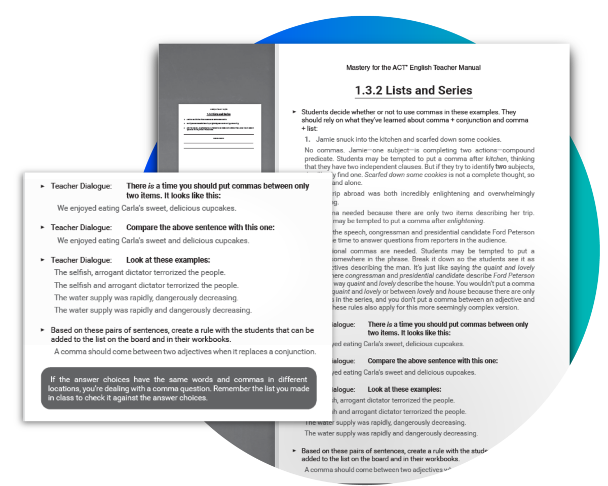 Standardized Test Prep Curriculum & Lessons for Teachers